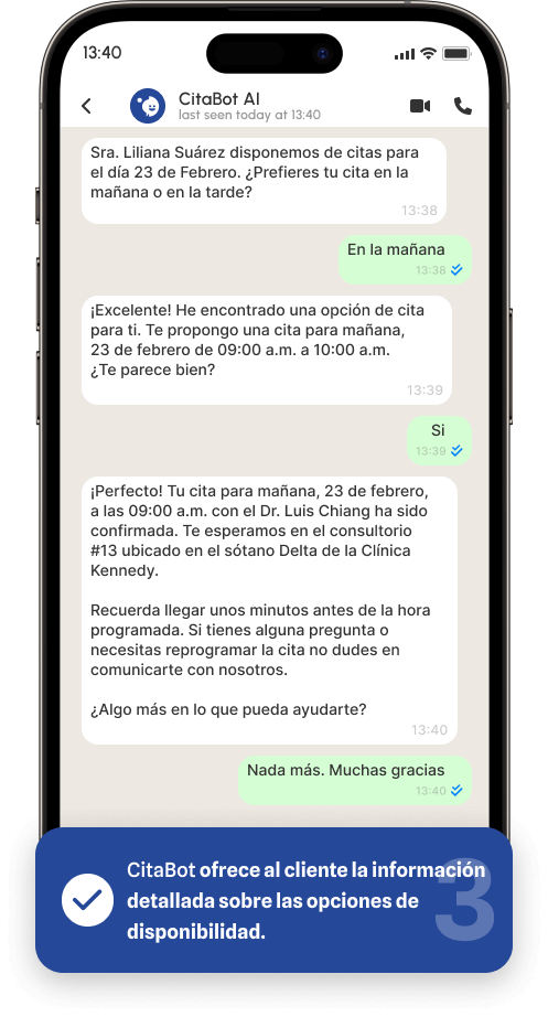 CitaBot.ai - Agenda citas automáticamente con tus clientes